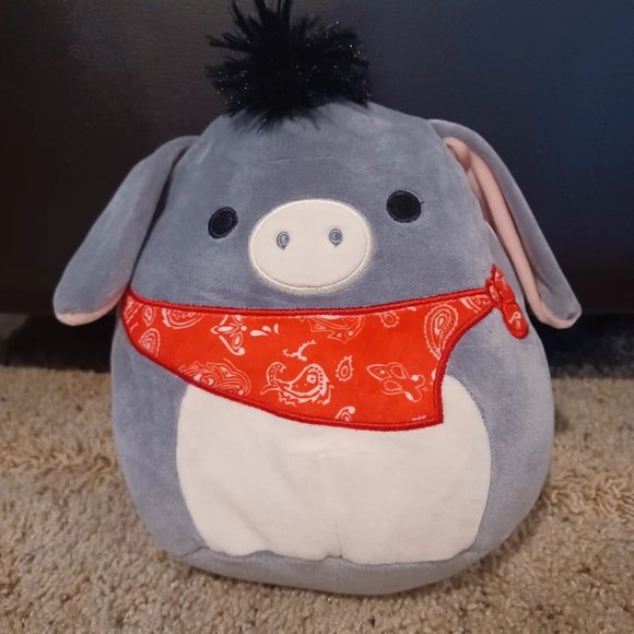 Toys | Squishmallows Jason The Donkey 8 Stuffed Plush | Poshmark
